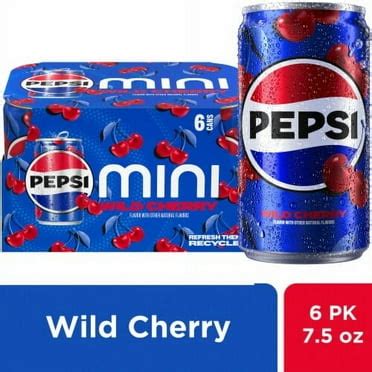 Pepsi Mini Wild Cherry Soda