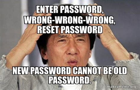 Enter Password Wrong Wrong Wrong Reset Password New Password Cannot