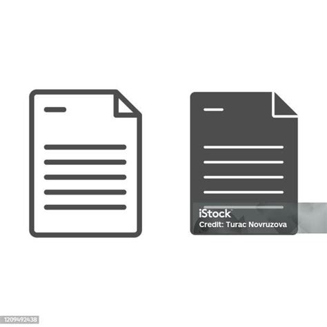 용지 선과 글리프 아이콘 흰색으로 격리된 벡터 그림입니다 목록 개요 스타일 디자인 웹 및 응용 프로그램을 위해 설계 Eps 10 0명에 대한 스톡 벡터 아트 및 기타 이미지