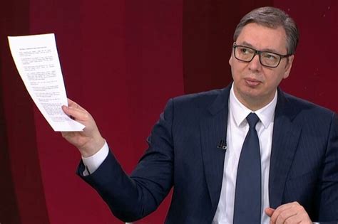 Вучиќ се обрати до нацијата по одлуката за испраќање српска војска и полиција на Косово Вечер