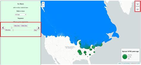 javascript removing and appending map controls on map reload stack