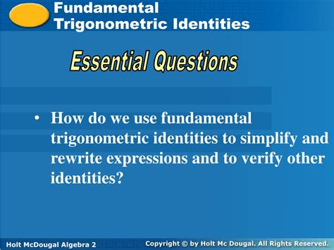 Ppt Mastering Trigonometric Identities For Simplification Powerpoint Presentation Id 9614515