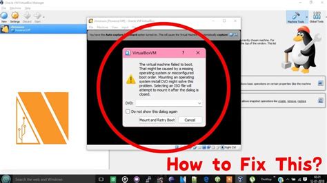 How To Fix Virtual Machine Failed To Boot When Started Chrome Os Vm From Neoshine Labs On