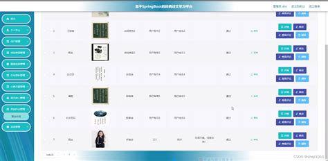 springboot毕设项目基于springboot的经典诗文学习平台0kef0（java vue mybatis maven mysql