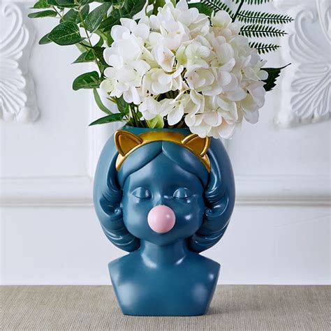 Y. DSH большая креативная Цветочная ваза для украшения интерьера в ...