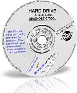 Amazon Com Hard Drive Testing Software Bootable Tester Disk And Easy To Use Diagnostic Tool