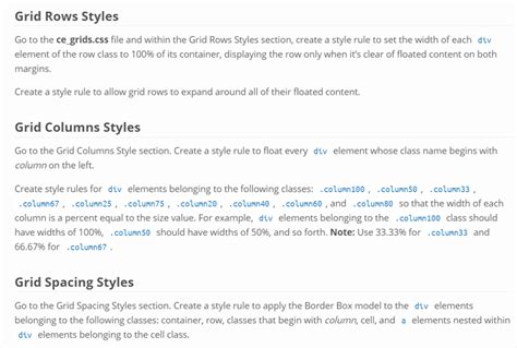 Solved Grid Rows Styles Go To The Ce Gridscss File And