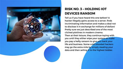 Ppt Security Risks With Iot Devices Powerpoint Presentation Free