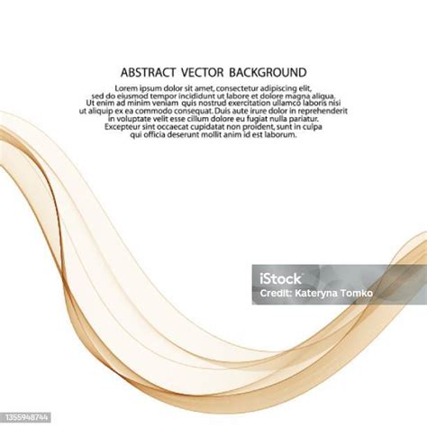 갈색 벡터 웨이브 벡터 추상화 추상 적 패턴 Eps 10 곡선에 대한 스톡 벡터 아트 및 기타 이미지 곡선 깨끗한 디자인 Istock