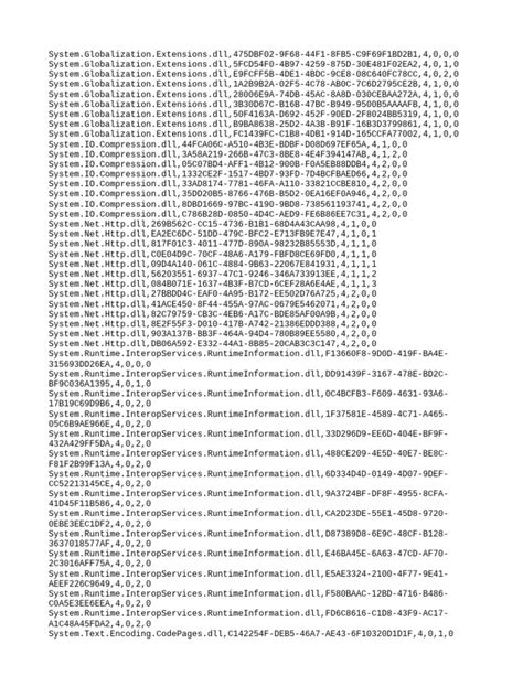 Denied Assemblies List Pdf Computer Engineering Naming Conventions