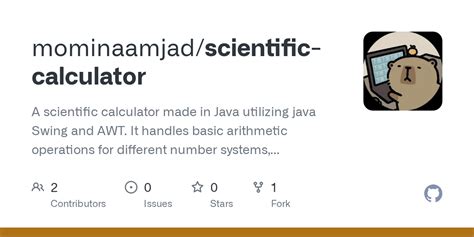 Github Mominaamjadscientific Calculator A Scientific Calculator