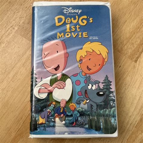 Dougs 1st Movie Vhs 1999 Nickelodeon 90s Cartoon Doug Skeeter Patty
