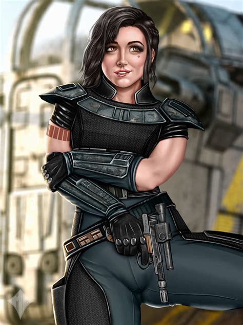 Cara Dune Sw By Idrawnudeladies On Deviantart