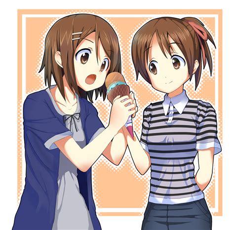 Hirasawa Yui And Hirasawa Ui K On Drawn By Masamuuu Danbooru