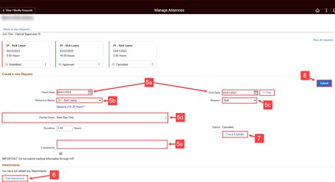 Hawaii Information Portal How To Change A Leave Request