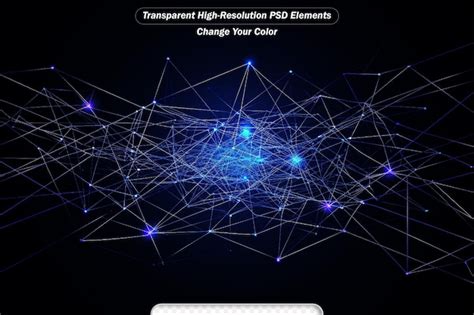 Premium Psd Abstract Technology Big Data Visualization Futuristic Space Infographic