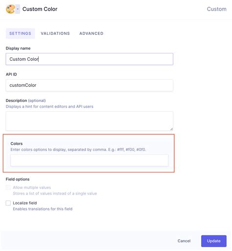 Learn About Field Element Declaration For The App Framework Hygraph