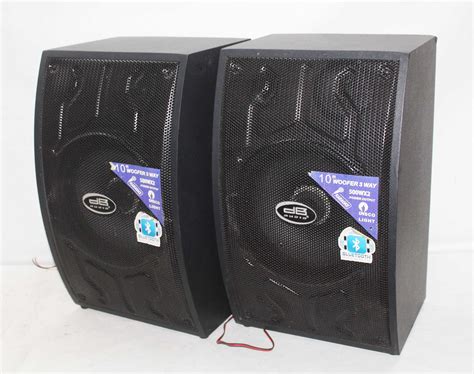 Db Audio Amplifier Speaker Set 502 18 Bt Db Audio Amplifier Speaker