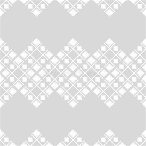 Seamless Abstract Geometric Pattern Mosaic Texture Brushwork Hand Hatching Scribble Texture