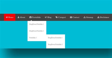Cara Mudah Membuat Menu Navigasi Multilevel Responsive Di Blog Rizki Design