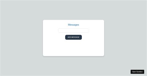 React App Api Codesandbox