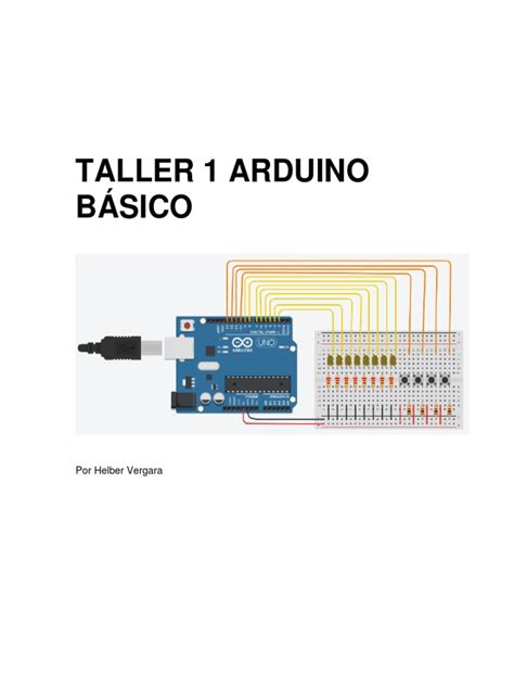 taller 1 arduino básico pdf arduino sistema integrado