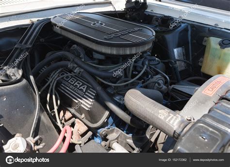Ford Mustang Gt 350 Engine On Display — Stock Editorial Photo © Bettorodrigues 152172362