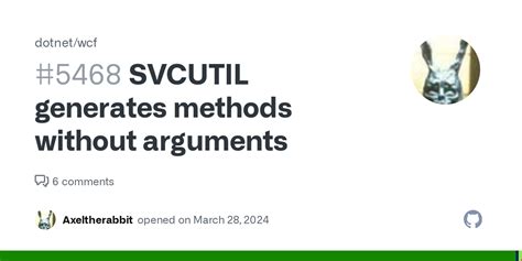 Svcutil Generates Methods Without Arguments · Issue 5468 · Dotnetwcf