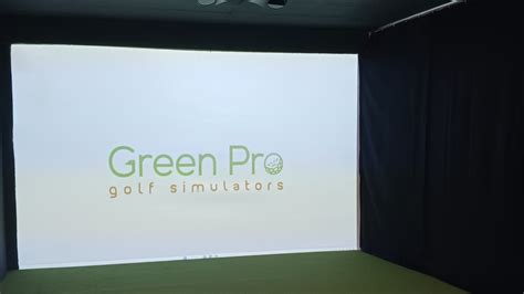Projects Green Pro Golf Simulators Golf Simulator Build Examples