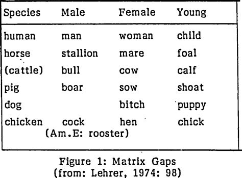 Figure 1 From Semantic Field Theory And The Teaching Of English