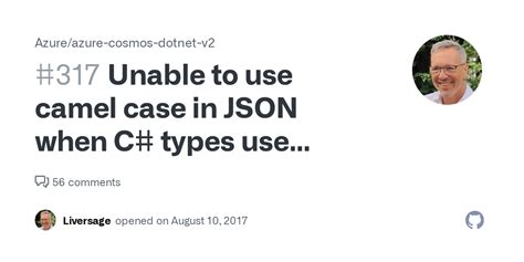 Unable To Use Camel Case In Json When C Types Use Pascal Case · Issue