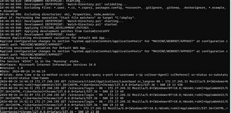 cm docker container unhealthy due to heathz ready failing with 500