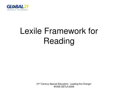 Ppt Lexile Framework For Reading Powerpoint Presentation Free Download Id 3386872
