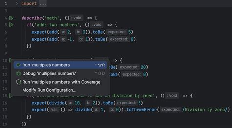 Vitest Clion Documentation