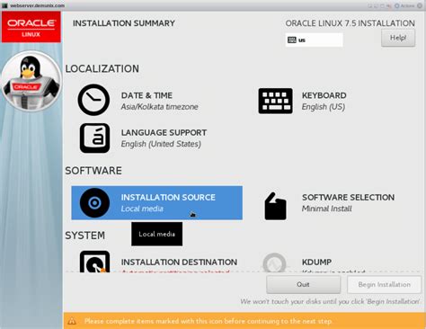setting up a web server on oracle linux 7 5 huzefa patel s knowledge sharing platform