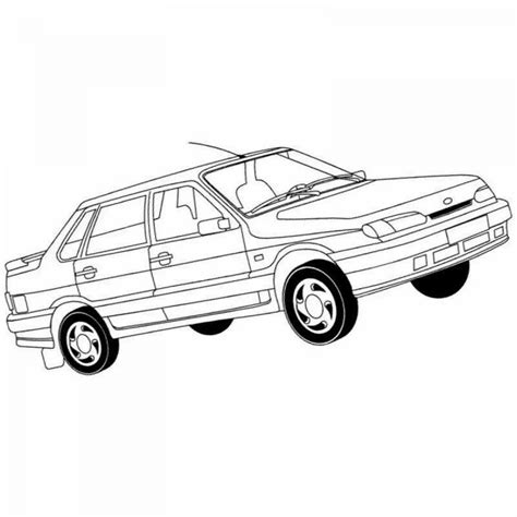 Раскраски автоваз