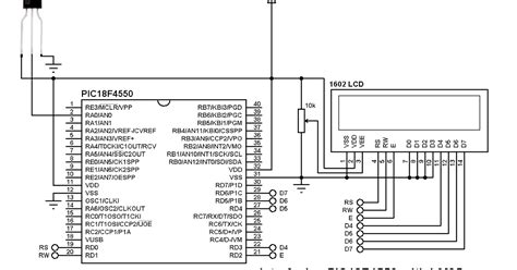 Interfacing Lm35 Temperature Sensor With Pic18f4550 Microcontroller