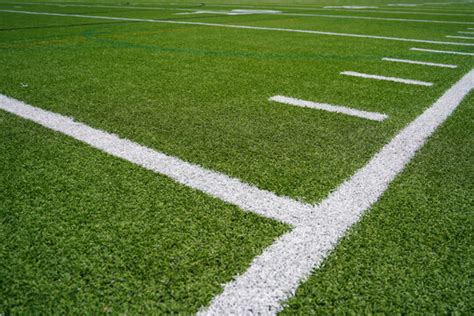 American Football Field Grass