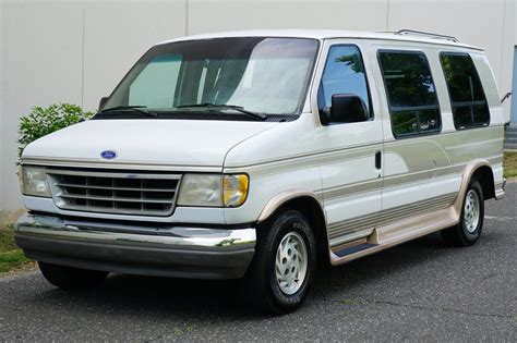 No Reserve 23k Mile 1992 Ford E 150 Quality Coaches Conversion Van For Sale On Bat Auctions