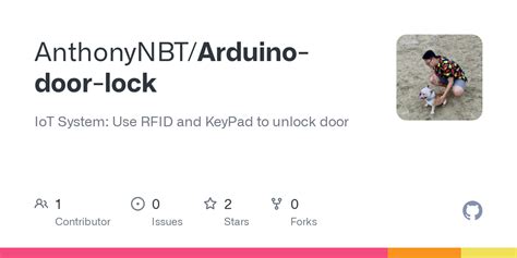 GitHub AnthonyNBT Arduino Door Lock IoT System Use RFID And KeyPad To Unlock Door