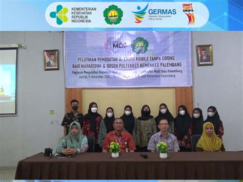 Pelatihan Pembuatan Aplikasi Mobile Tanpa Coding Bagi Mahasiswa And Dosen Poltekkes Kemenkes