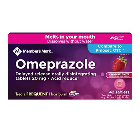 Goodsense Omeprazole Delayed Release Orally Disintegrating Tablets 20