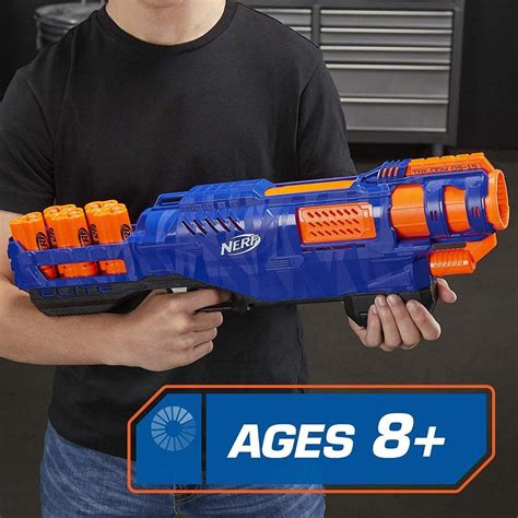 Buy Nerf Trilogy Ds 15 N Strike Elite Toy Blaster With 15 Official Elite Darts And 5 Shells