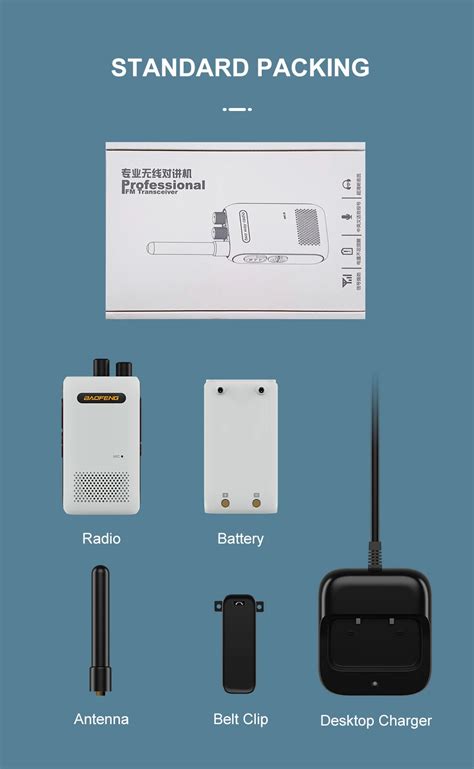 Baofeng BF-358 Mini Handheld Walkie Talkie USB Fast Charge Lighter ...