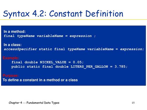 Ppt Chapter 4 Fundamental Data Types Powerpoint Presentation Free