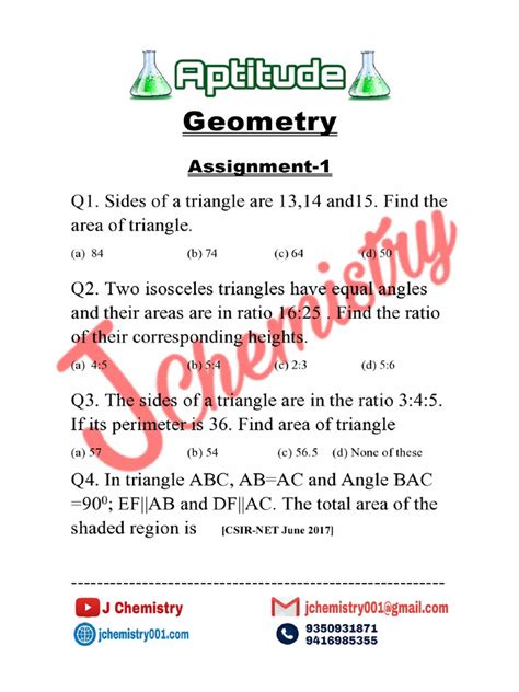 546434 Geometry Assignment 1 Pdf