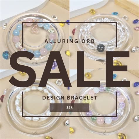 🔮🇸🇬 18 Assorted Crystal Design Bracelets Crystal Bracelets Crystal