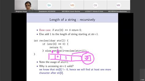 Cs1100 Introduction To Programming Lec 24 Recursive Functions Part 2 Examples Youtube