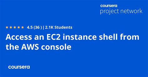 Access An Ec2 Instance Shell From The Aws Console Coursya