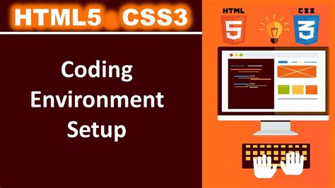 Coding Environment Setup In Html Vs Code Setup For Beginners Html